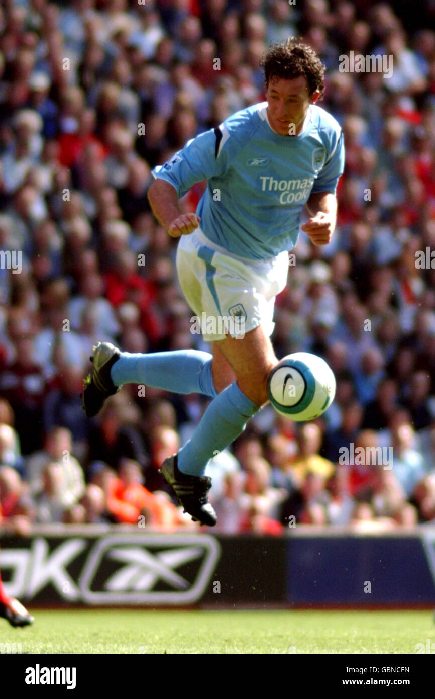 Soccer - FA Barclays Premiership - Liverpool v Manchester City. Robbie ...