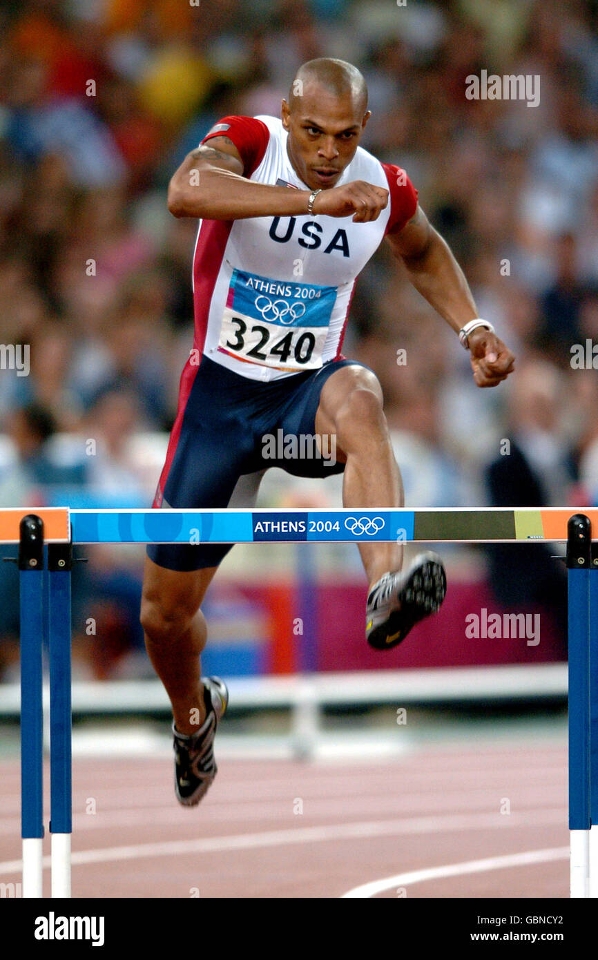 Athletics - Athens Olympic Games 2004 - Men's 400m Hurdles - Semi Final ...