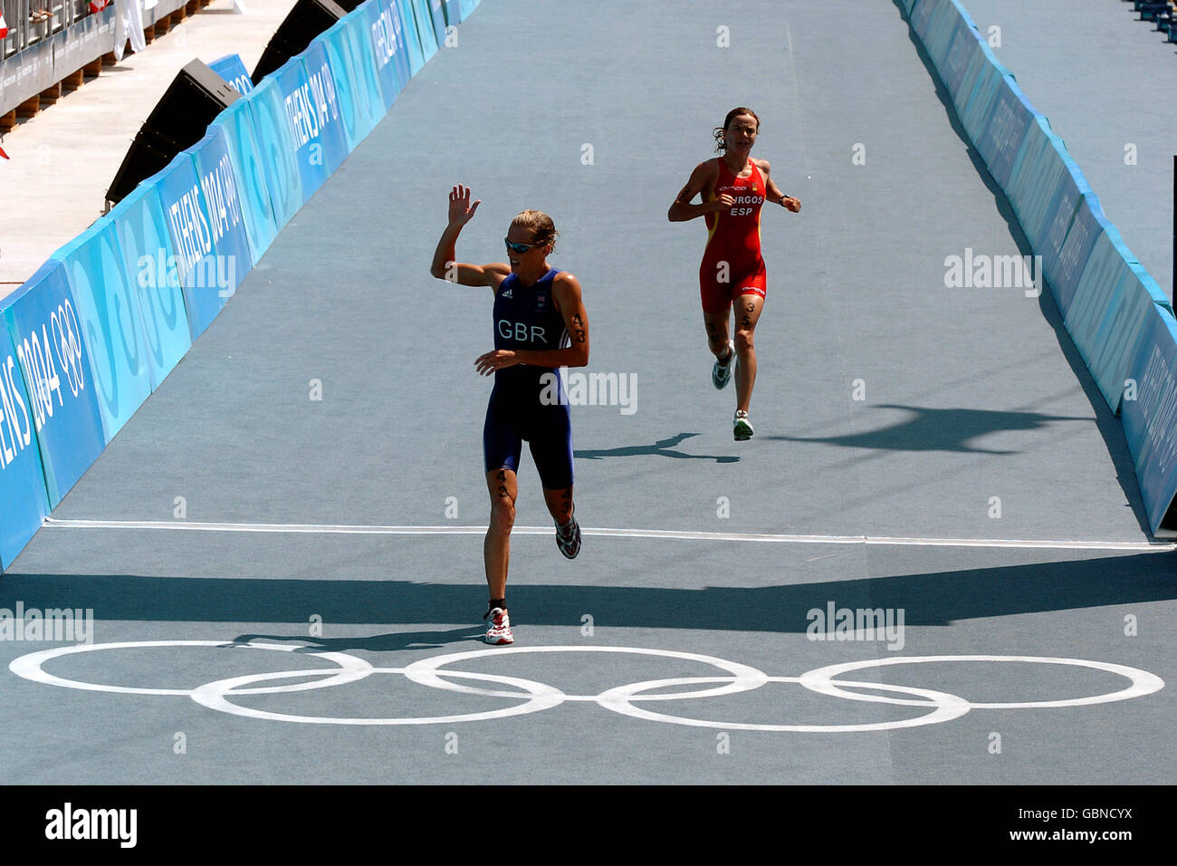 Athletics - Athens Olympic Games 2004 - Women's Triathlon - Running ...