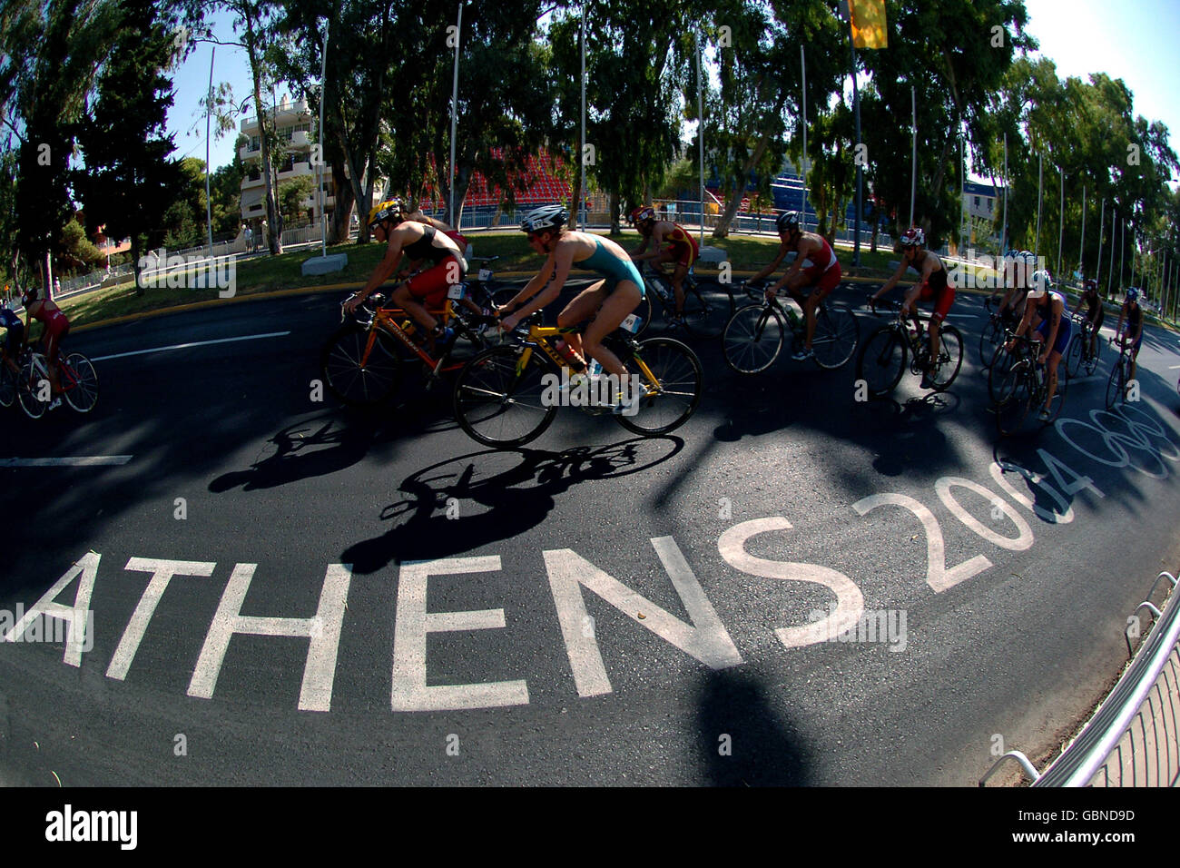Athletics - Athens Olympic Games 2004 - Women's Triathlon - Cycling ...