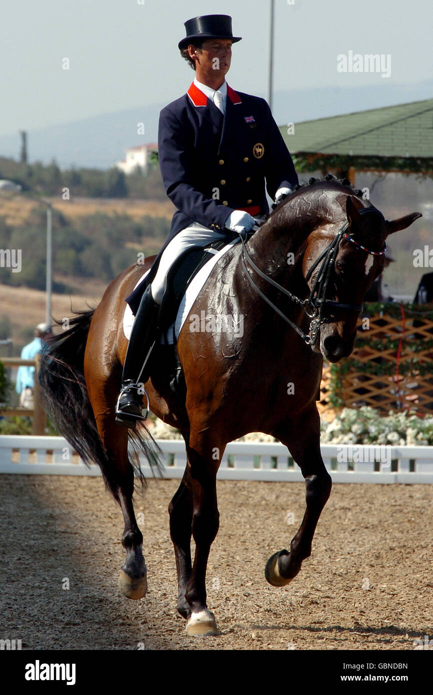 Great Britain's Carl Hester on Escapado in todays event Stock Photo - Alamy