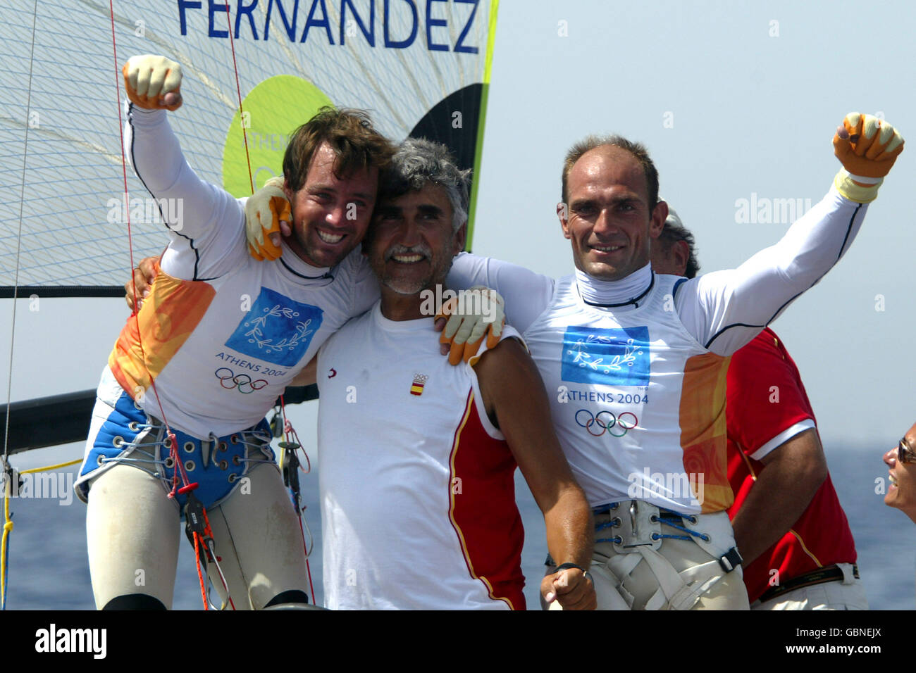 Sailing - Athens Olympic Games 2004 - Open Double-Handed Dinghy-49er ...