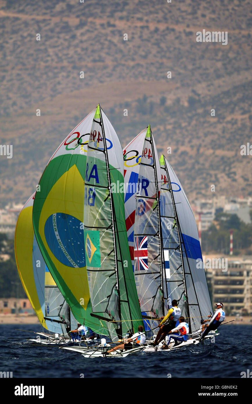 Sailing - Athens Olympic Games 2004 - Open Double-Handed Dinghy-49er ...