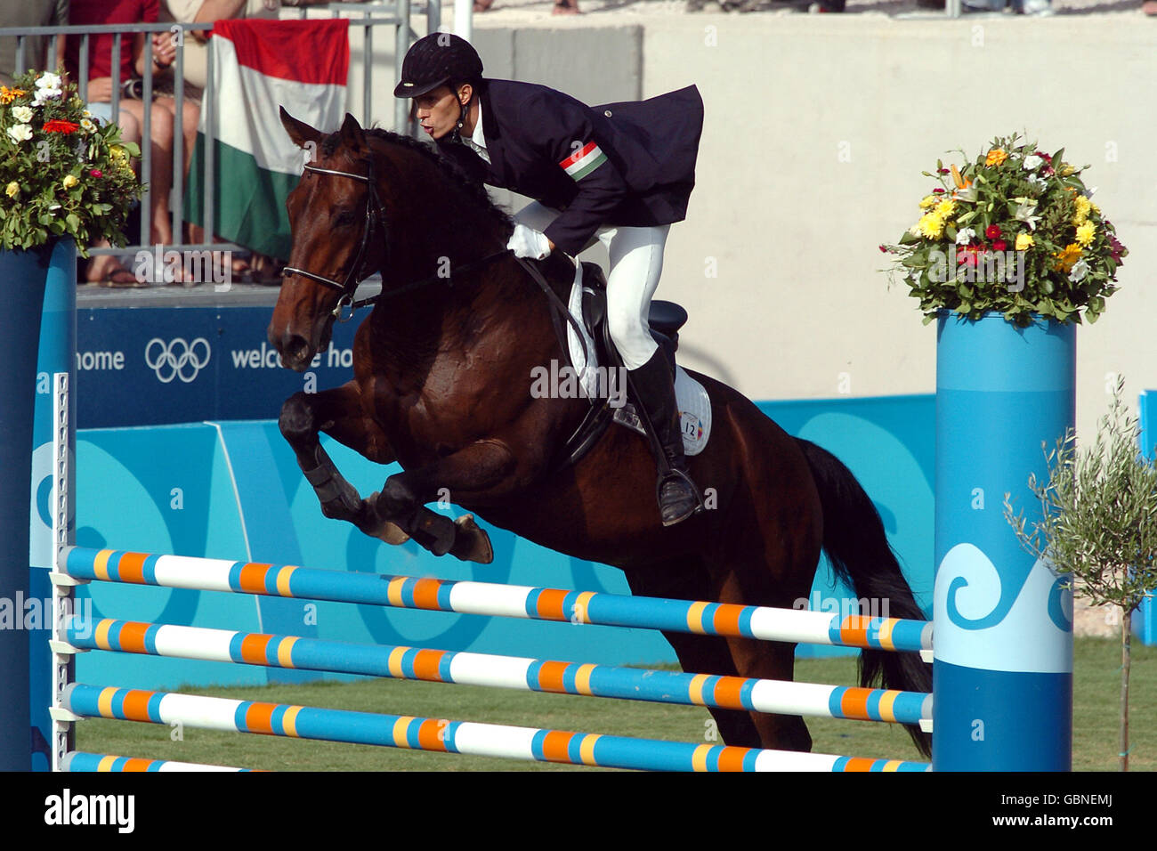 Modern Pentathlon - Athens Olympic Games 2004 - Show Jumping. Hungary's ...