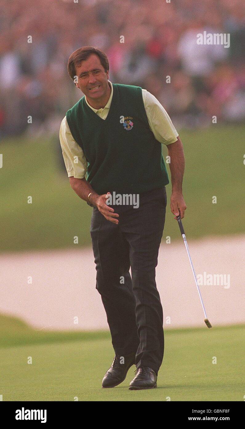Golf - Ryder Cup 1993 - The Belfry. Europe's Seve Ballesteros Stock ...