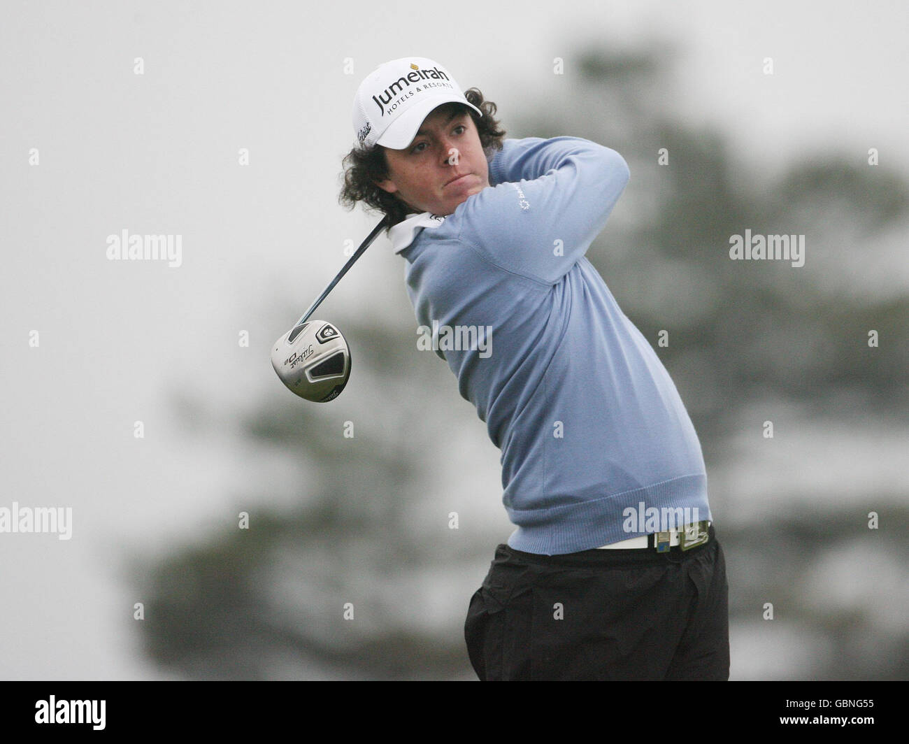 Northern Ireland's Rory McIlroy tees off the 11th during the 3 Irish ...