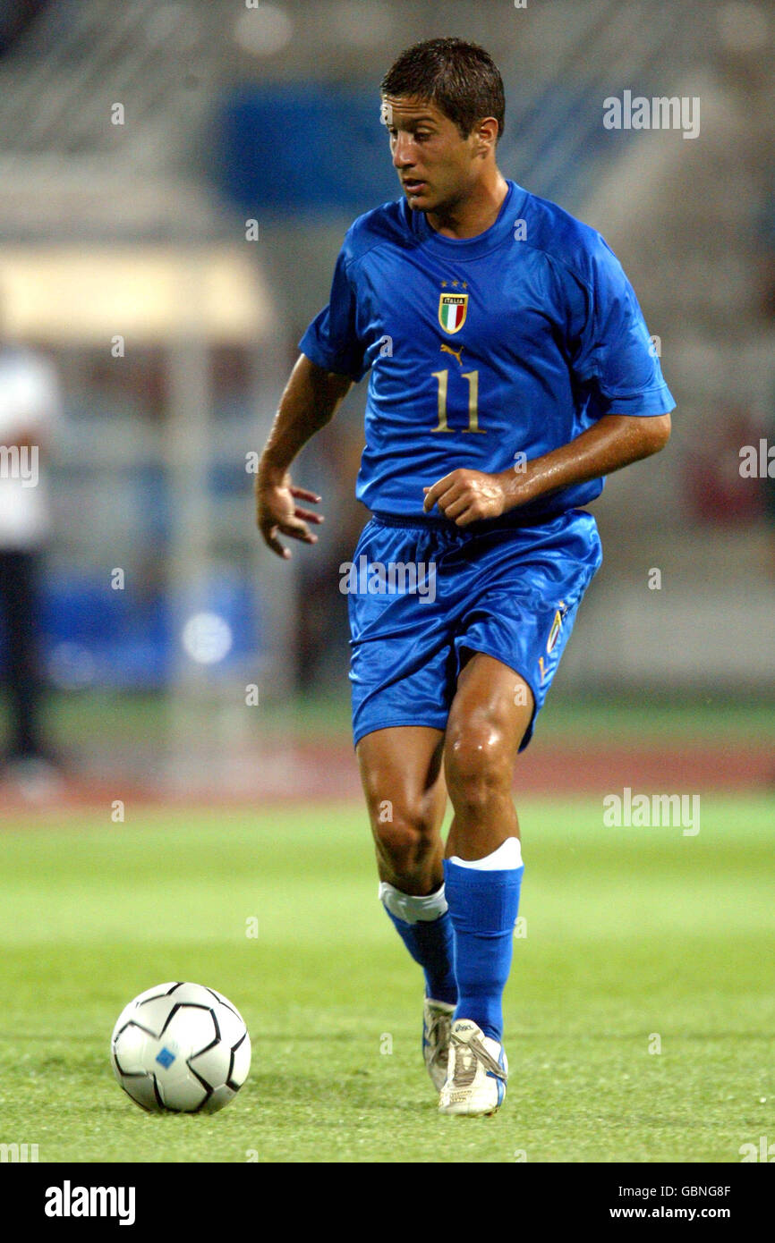 Soccer olympic games 2004 mens first round group ghana italy hi-res stock photography and images ...