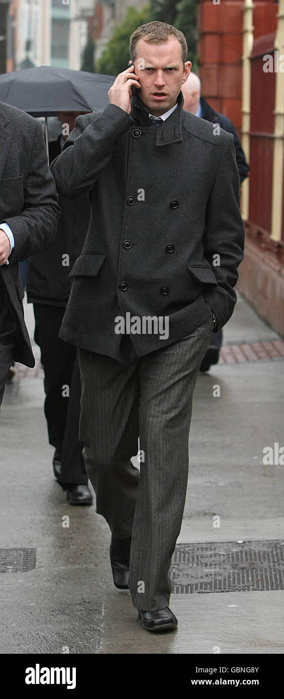 Gardai to stand trial Stock Photo - Alamy
