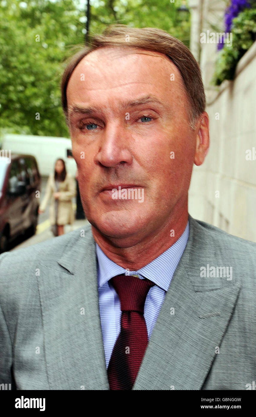 Andrew MacKay, former Tory MP leaves Westminster TV Studios, after ...