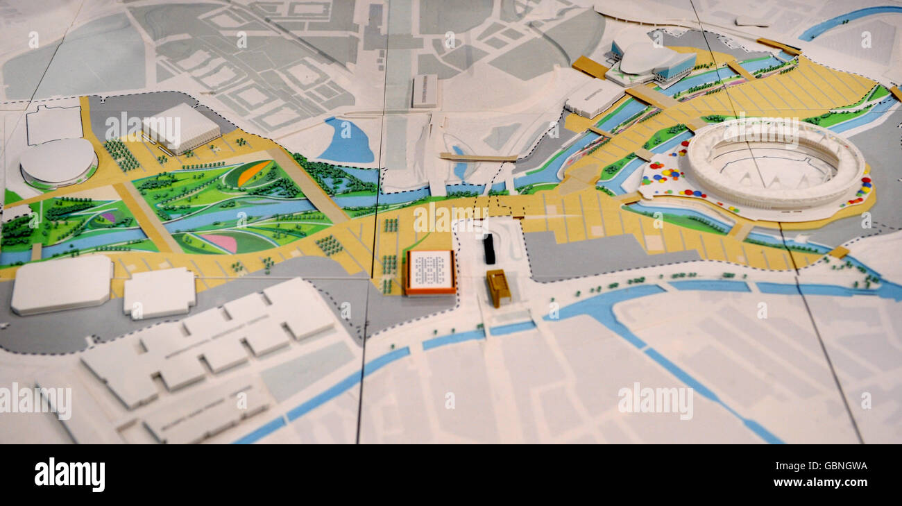 Olympic park plans london hi-res stock photography and images - Alamy