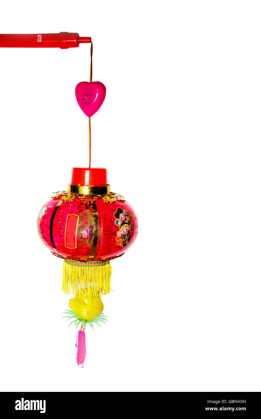 A colorful children lantern isolated on a white background Stock Photo ...