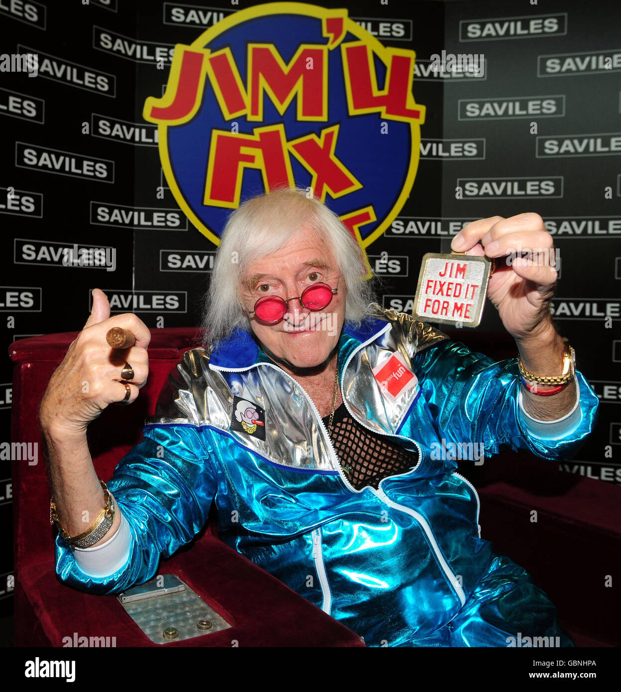 Jimmy saville jim'll fix it High Resolution Stock Photography and ...