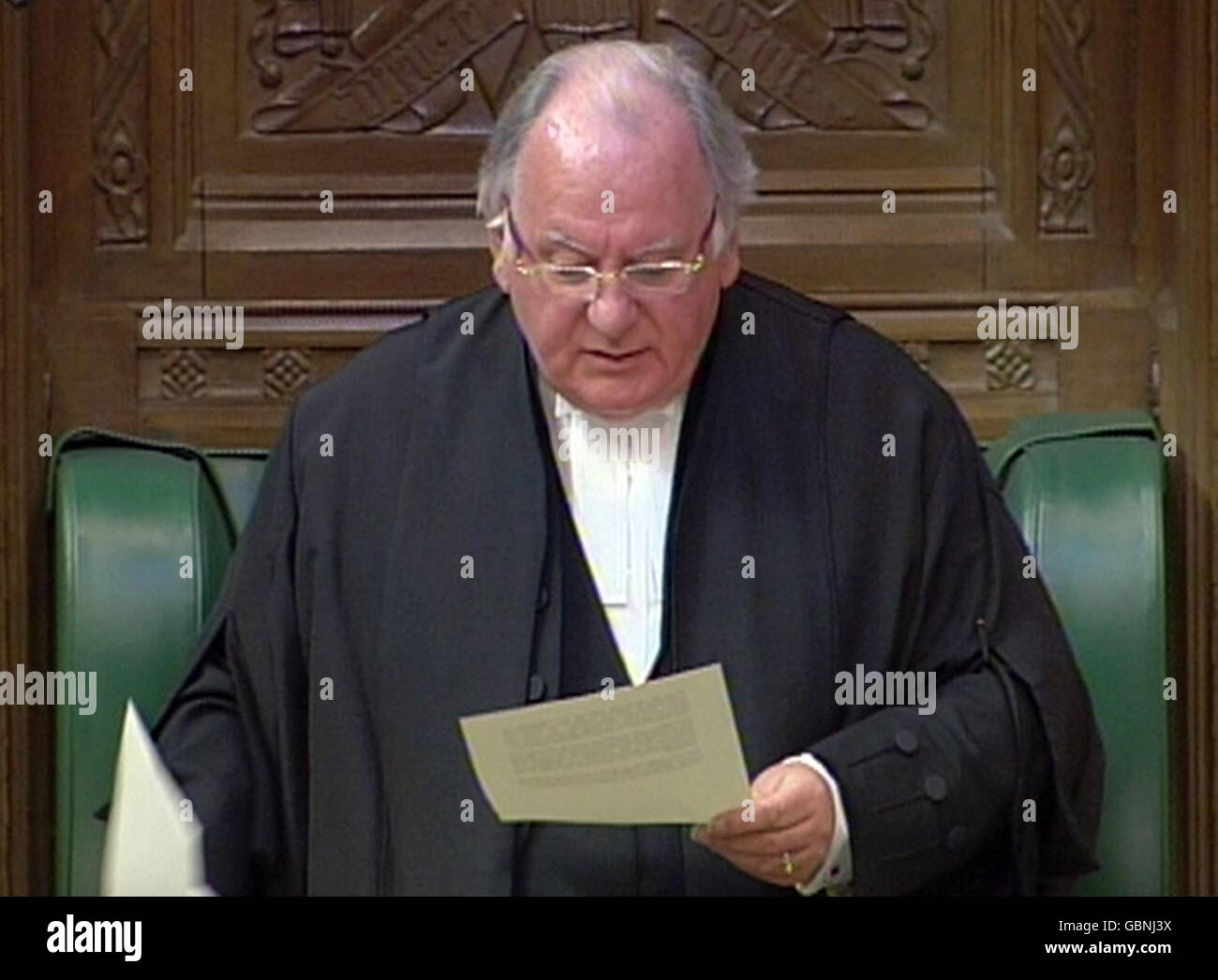 Speaker house commons michael martin in house commons hi-res stock ...