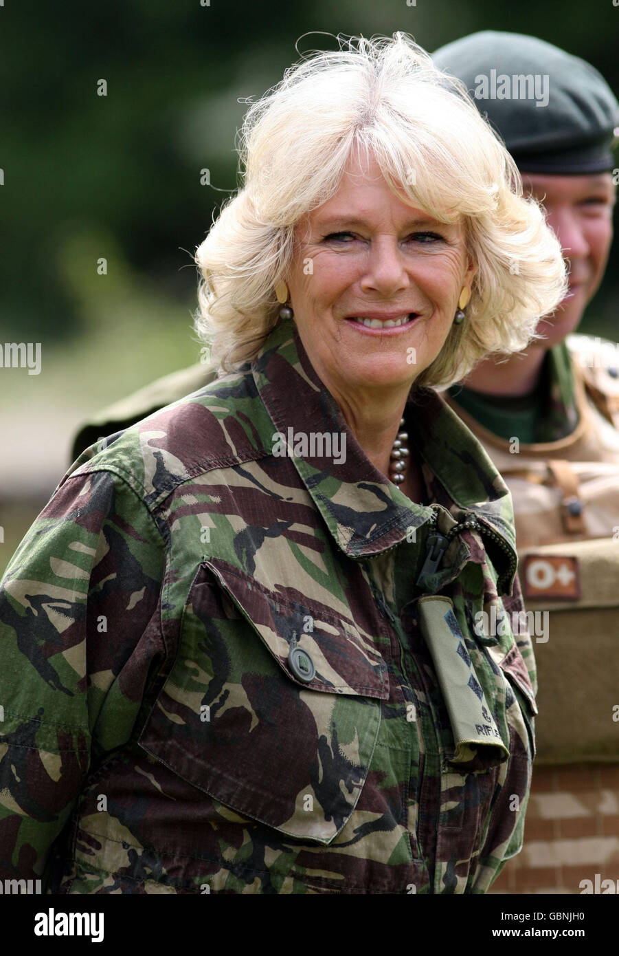 The Duchess of Cornwall visits the 4th Rifles, ahead of their ...