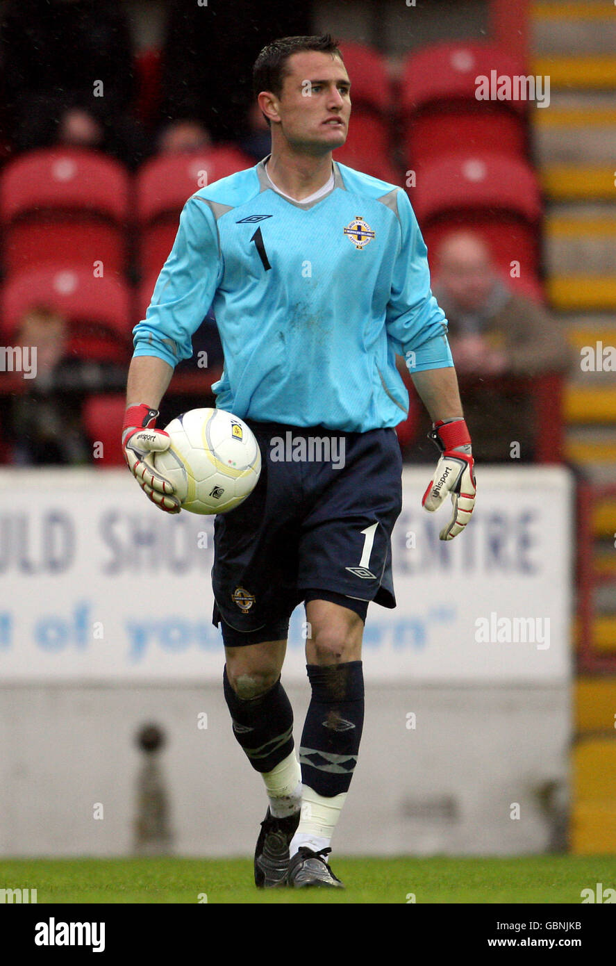 Goalkeeper jonathan tuffey hi-res stock photography and images - Alamy