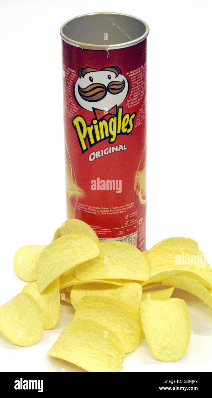 Pringles tube open High Resolution Stock Photography and Images - Alamy