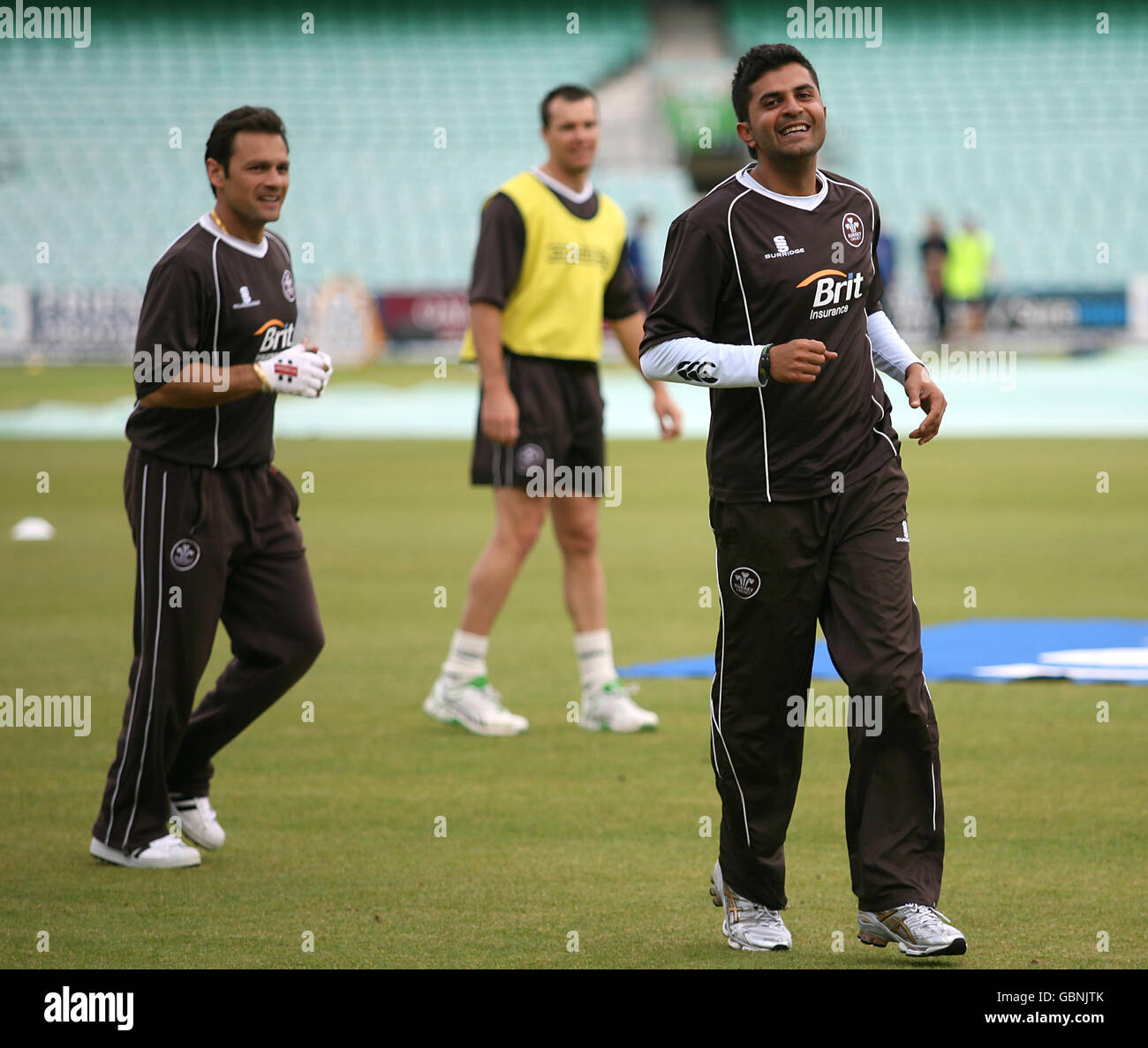 Ramprakash celebrates hi-res stock photography and images - Alamy