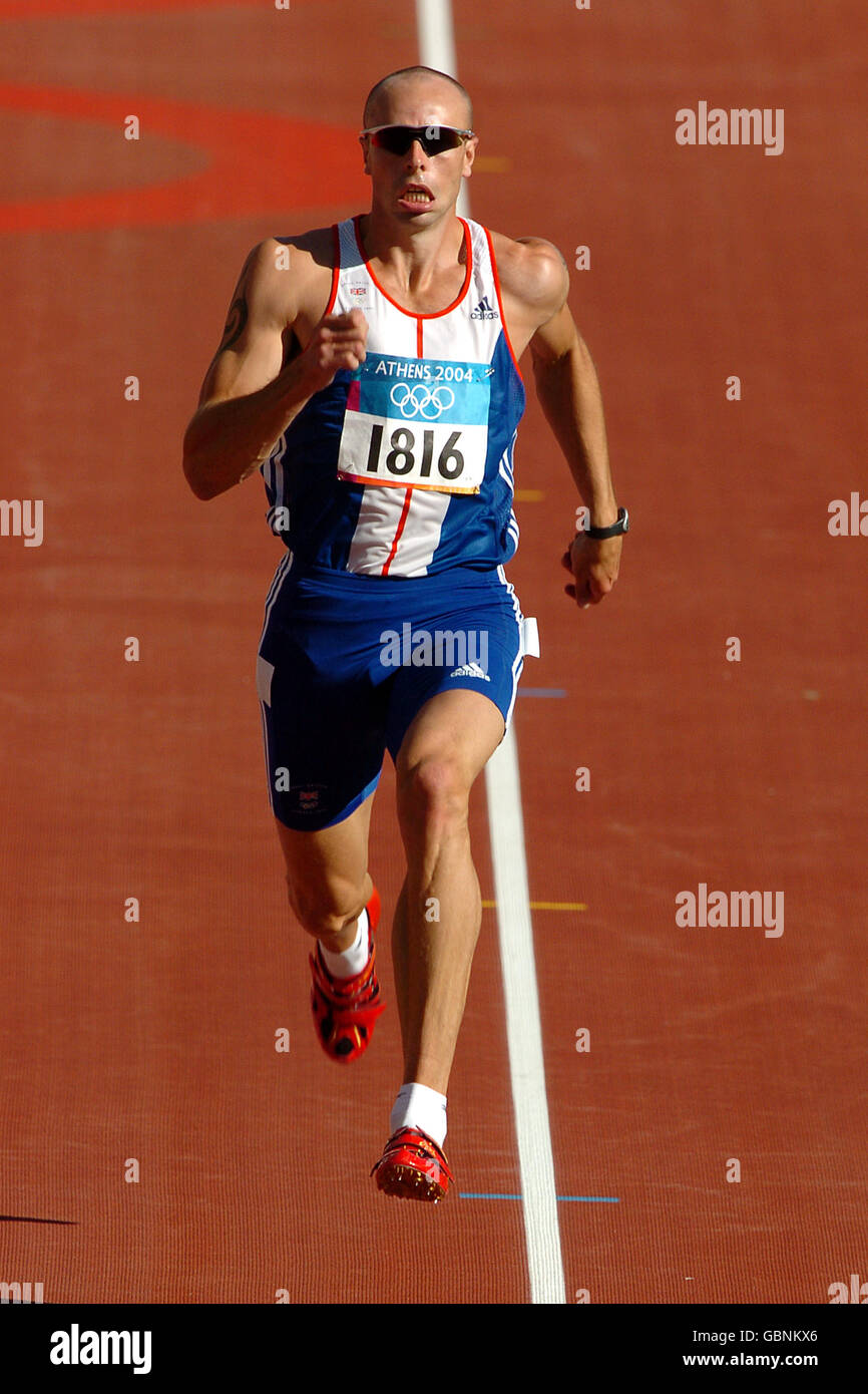 Athletics - Athens Olympic Games 2004 - Men's Decathlon - 100m - Heats ...