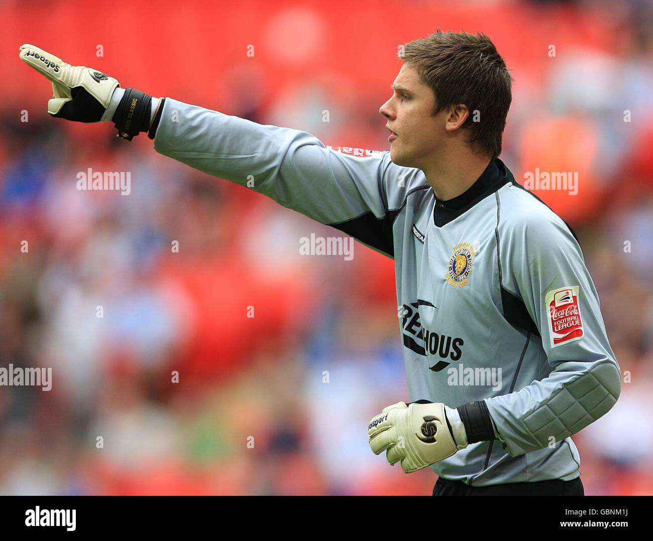 Shrewsbury town goalkeeper luke daniels hi-res stock photography and ...
