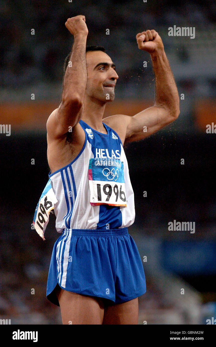 Athletics - Athens Olympic Games 2004 - Men's Triple Jump - Final Stock ...