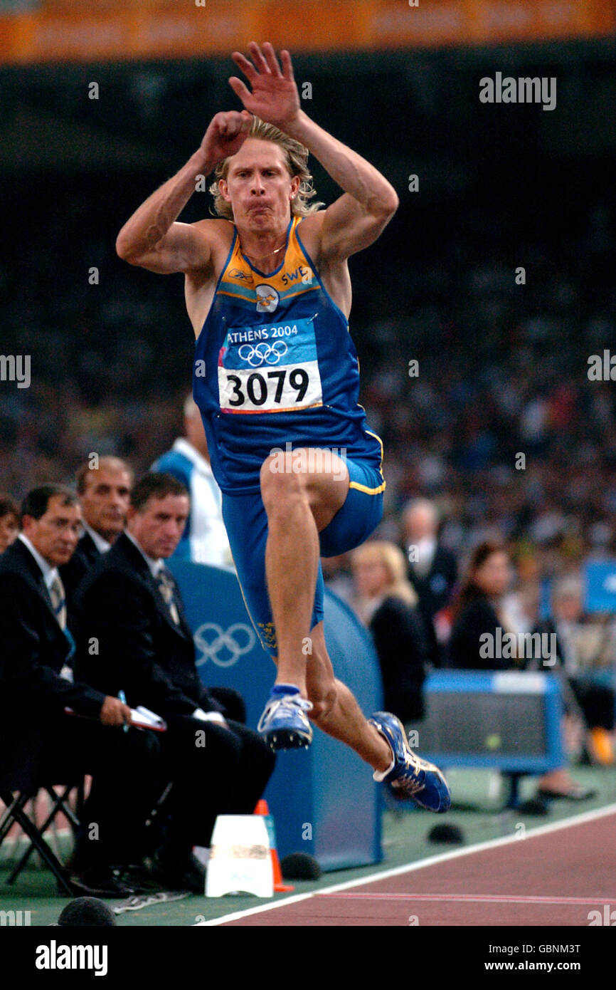 Athletics - Athens Olympic Games 2004 - Men's Triple Jump - Final Stock ...