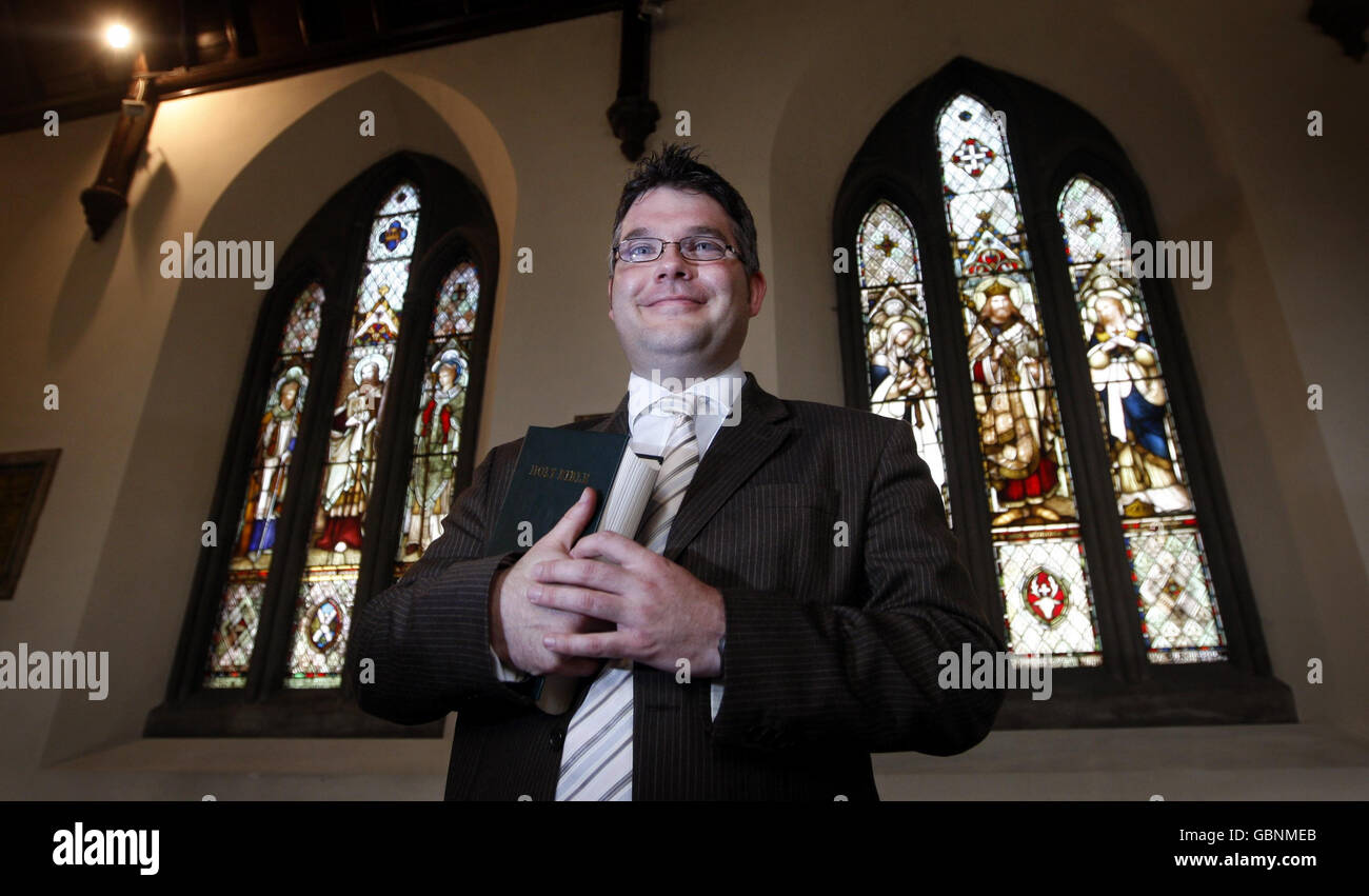 Rev Scott Rennie at Saint Columba's Scottish Episcopal Church in ...