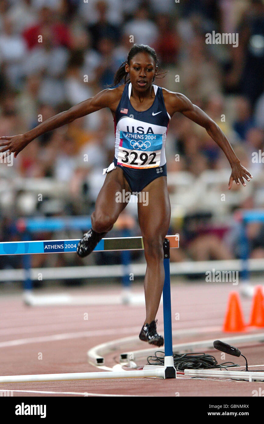 Athletics Athens Olympic Games 2004 Womens 400m Hurdles Final High ...