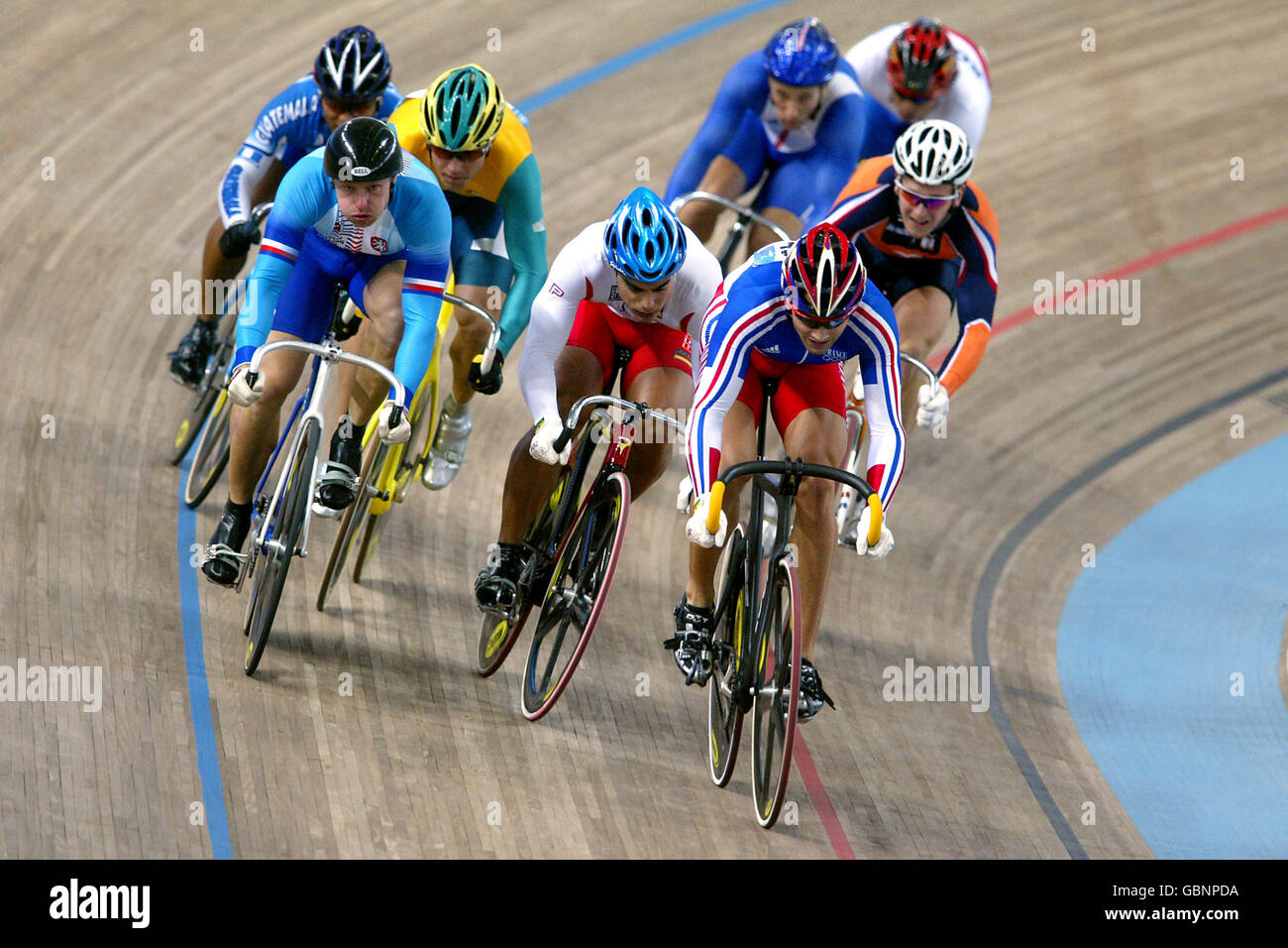 Cycling athens olympic games 2004 mens keirin hi-res stock photography ...