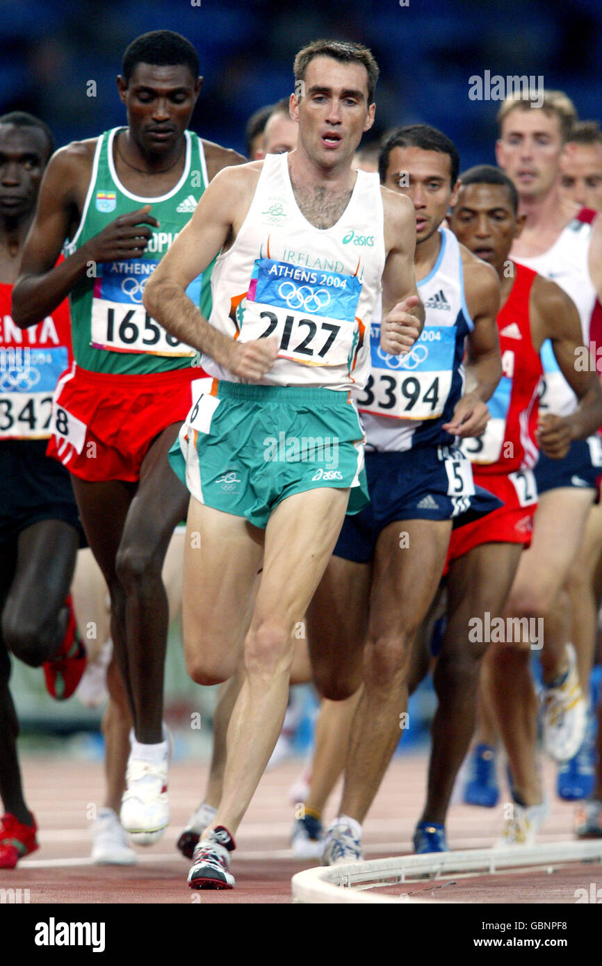 Athens olympics 2004 5000m hi-res stock photography and images - Alamy