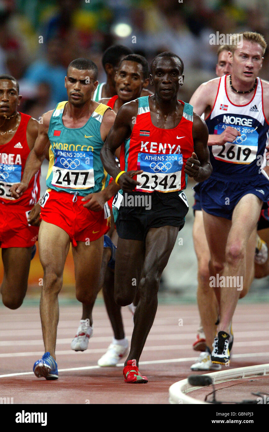Athens olympics 2004 5000m hi-res stock photography and images - Alamy
