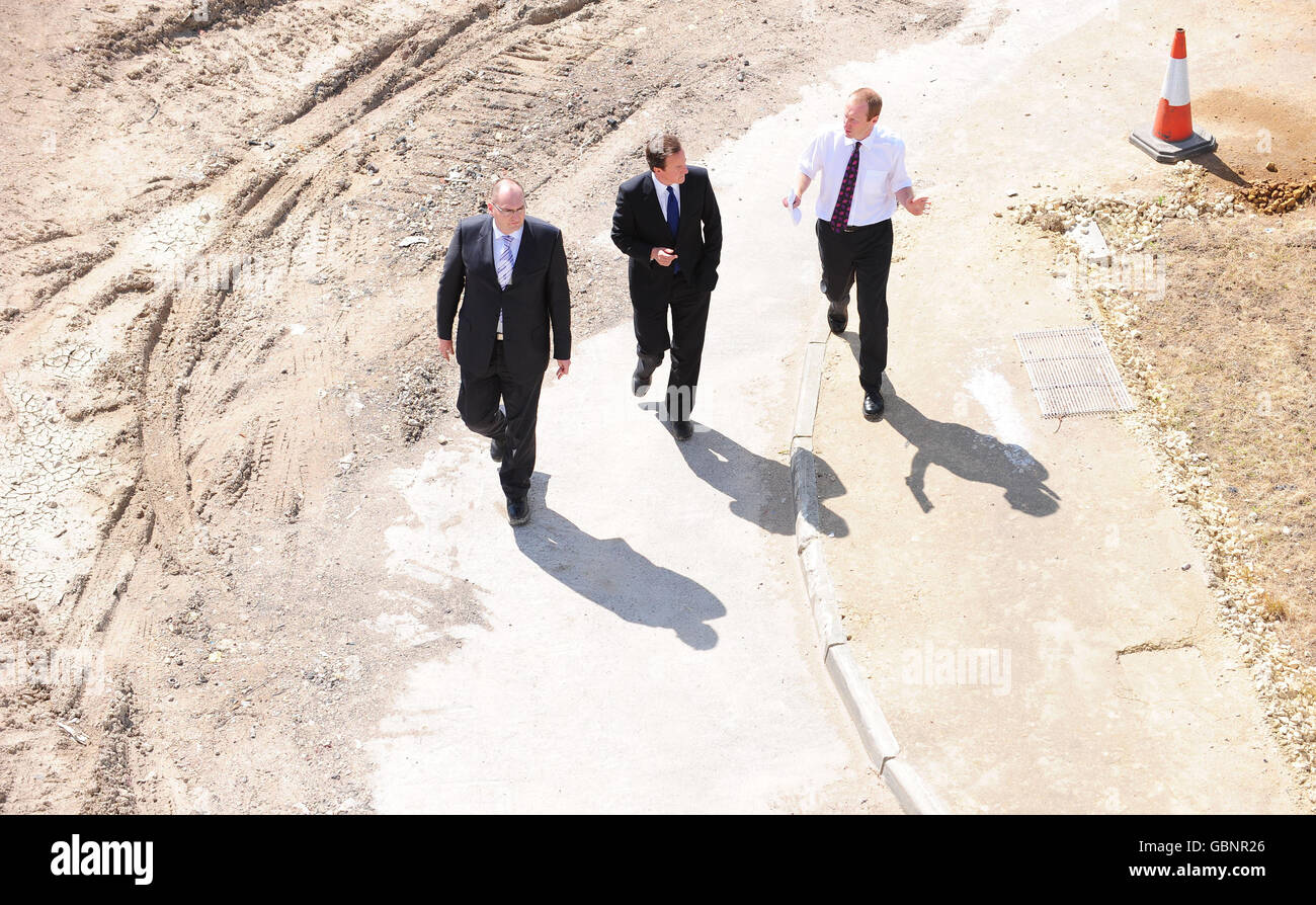 New build director left and colin booth hi-res stock photography and ...