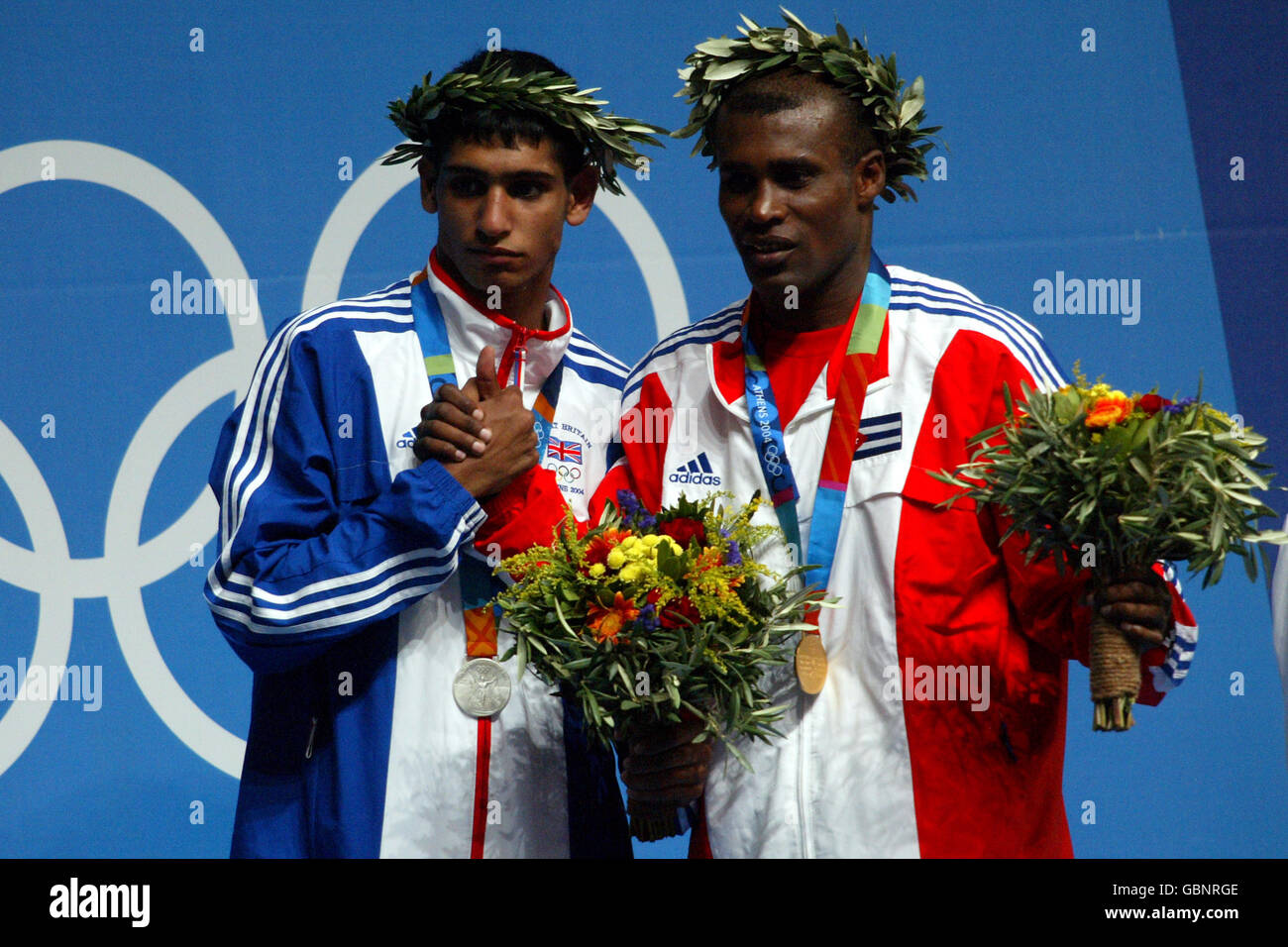 Boxing olympic games 2004 mens hi-res stock photography and images - Alamy
