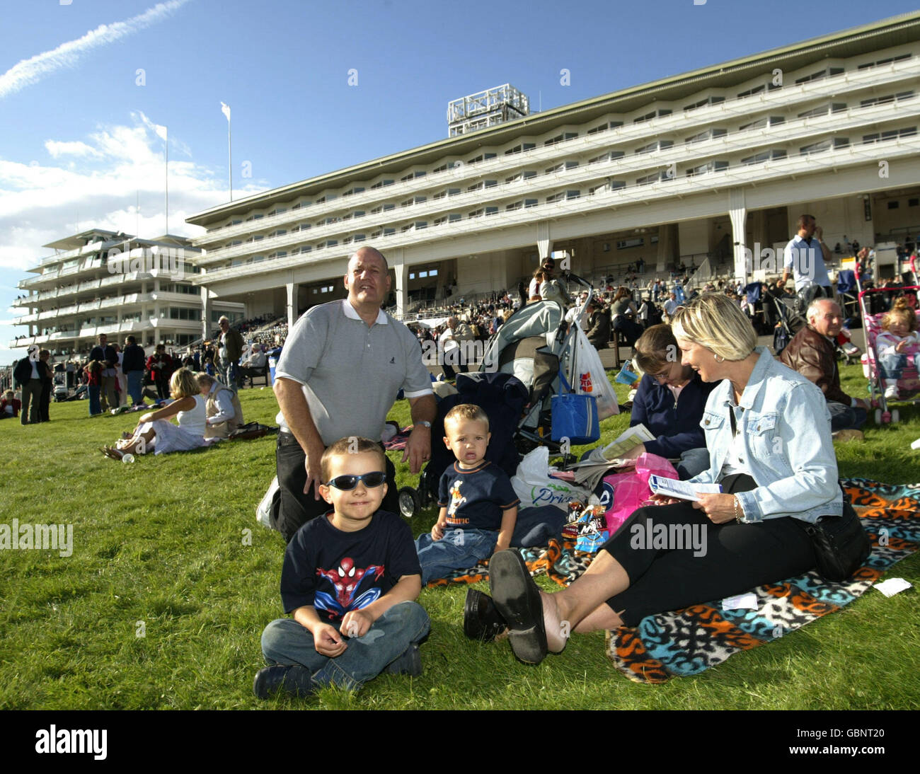 Horse Racing - Epsom Races - Family Day. Epsom races family day Stock ...