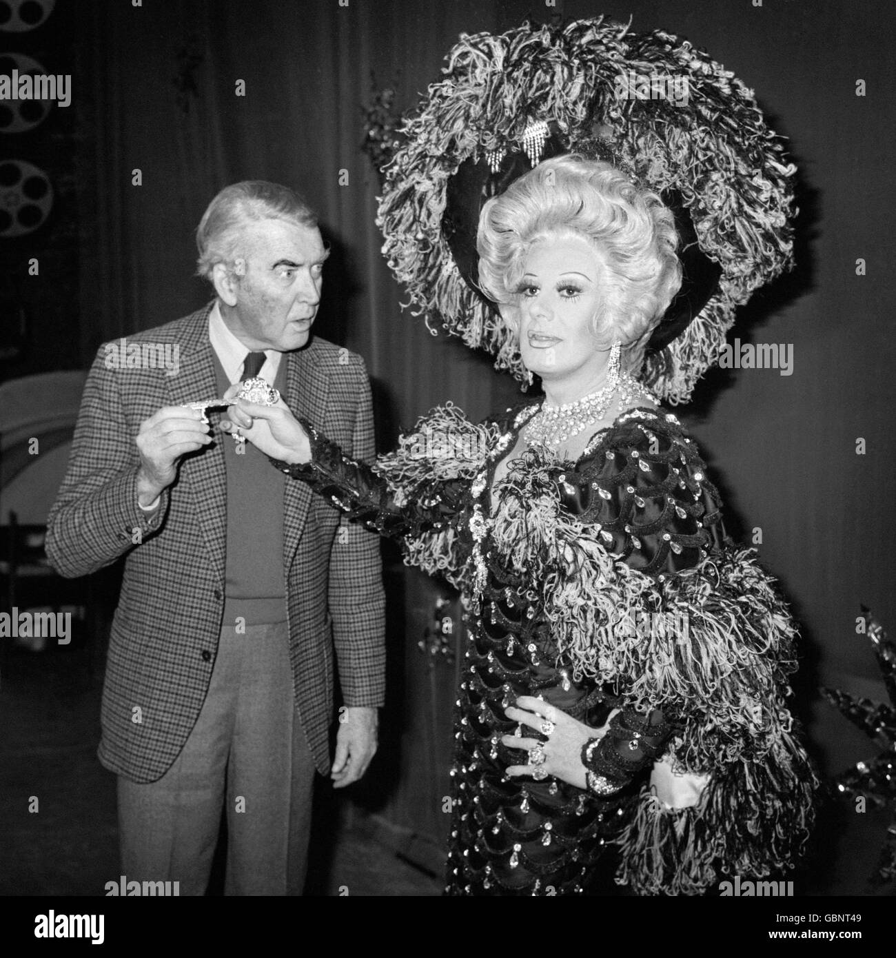 Theatre - James Stewart and Danny La Rue - "Harvey" - Prince of Wales ...