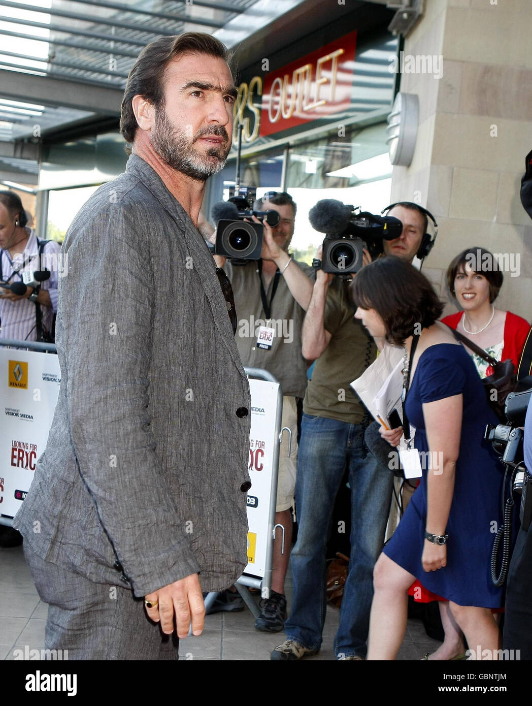 UK Premiere of Looking For Eric - Manchester Stock Photo - Alamy