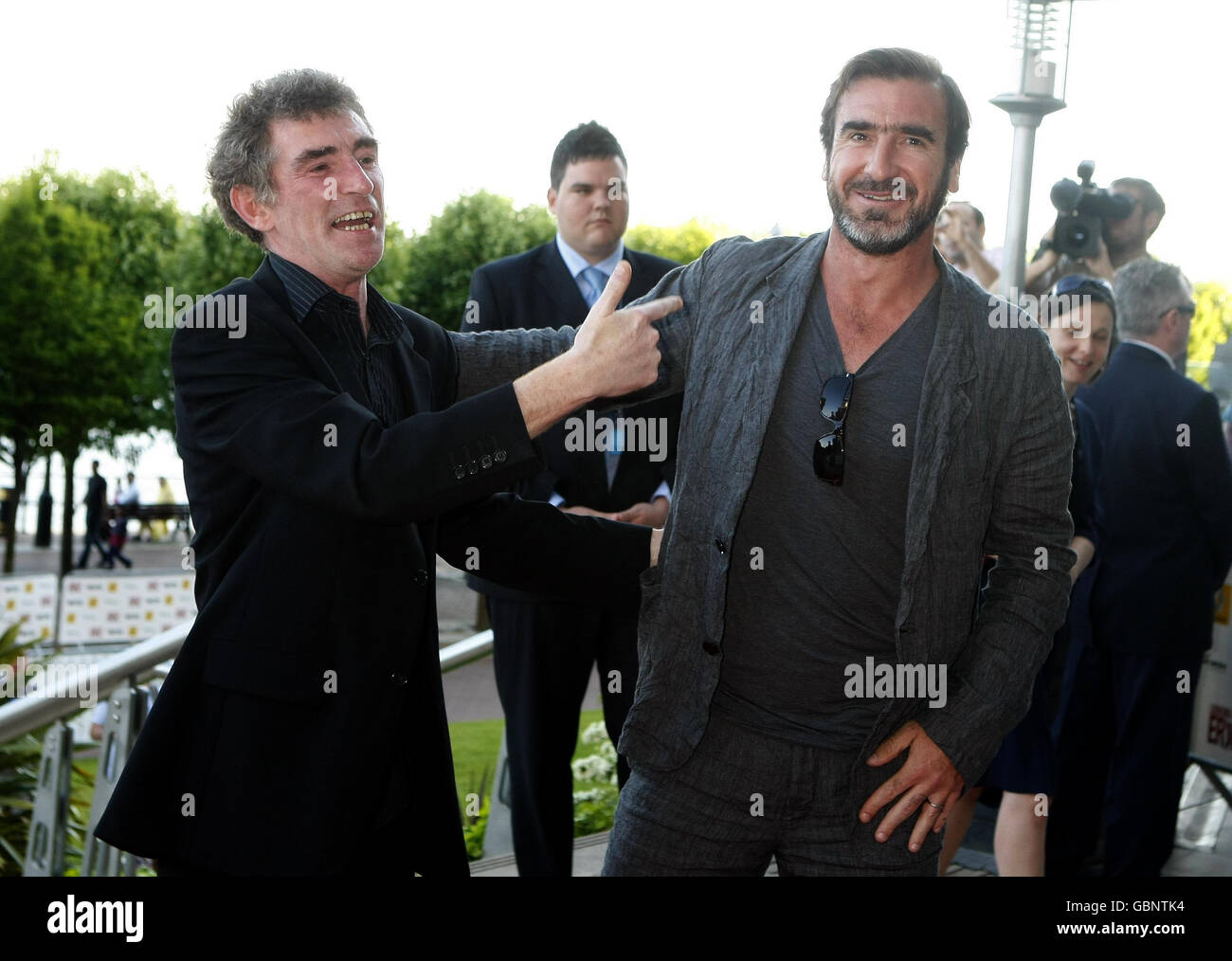 UK Premiere of Looking For Eric - Manchester Stock Photo - Alamy