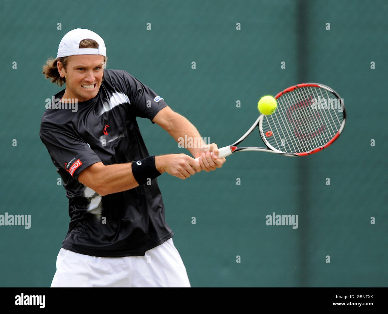USA's Robert Kendrick in action against USA's Rajeev Ramt during the ...