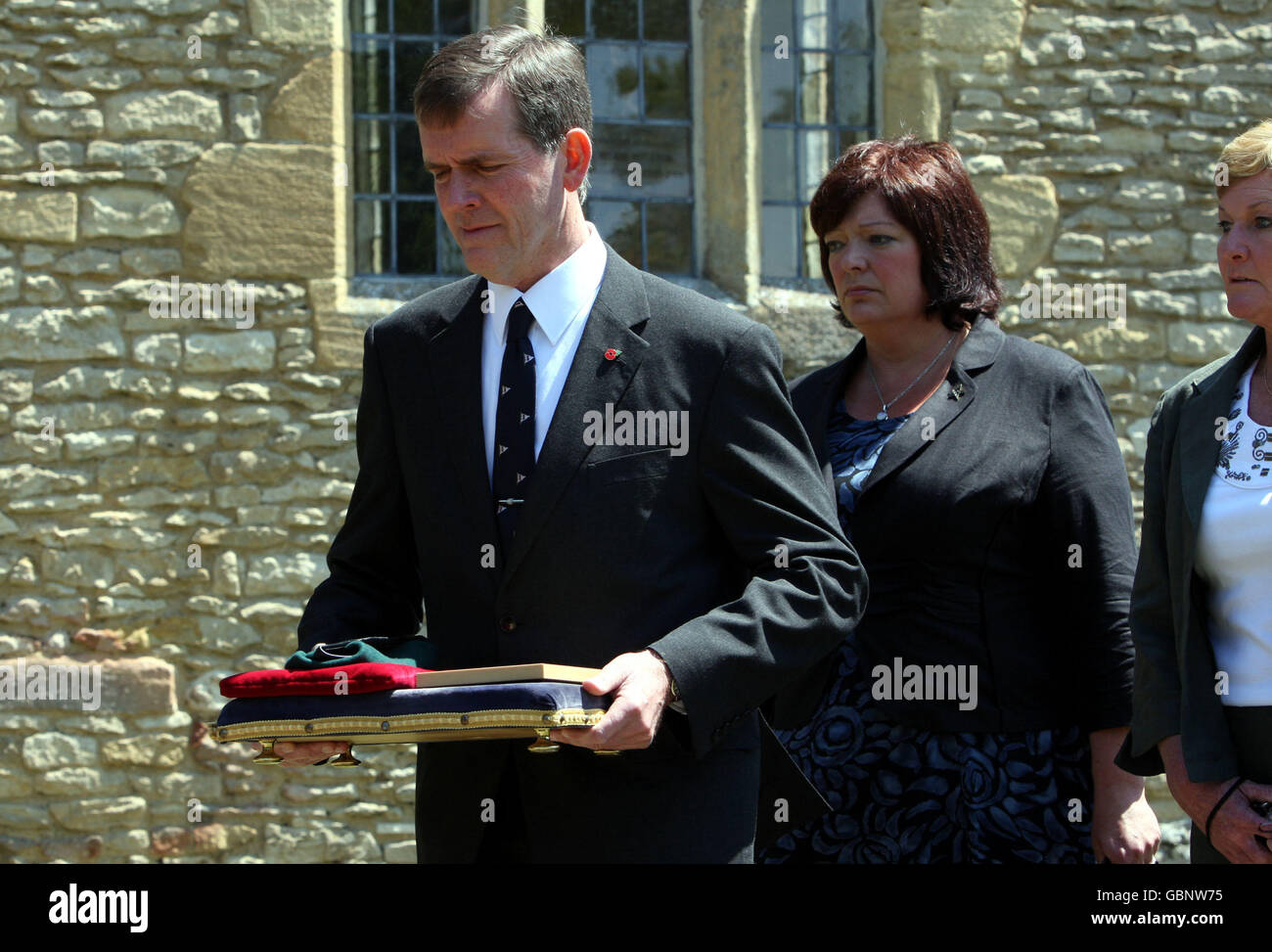 Funeral for Marine Jason Mackie Stock Photo - Alamy