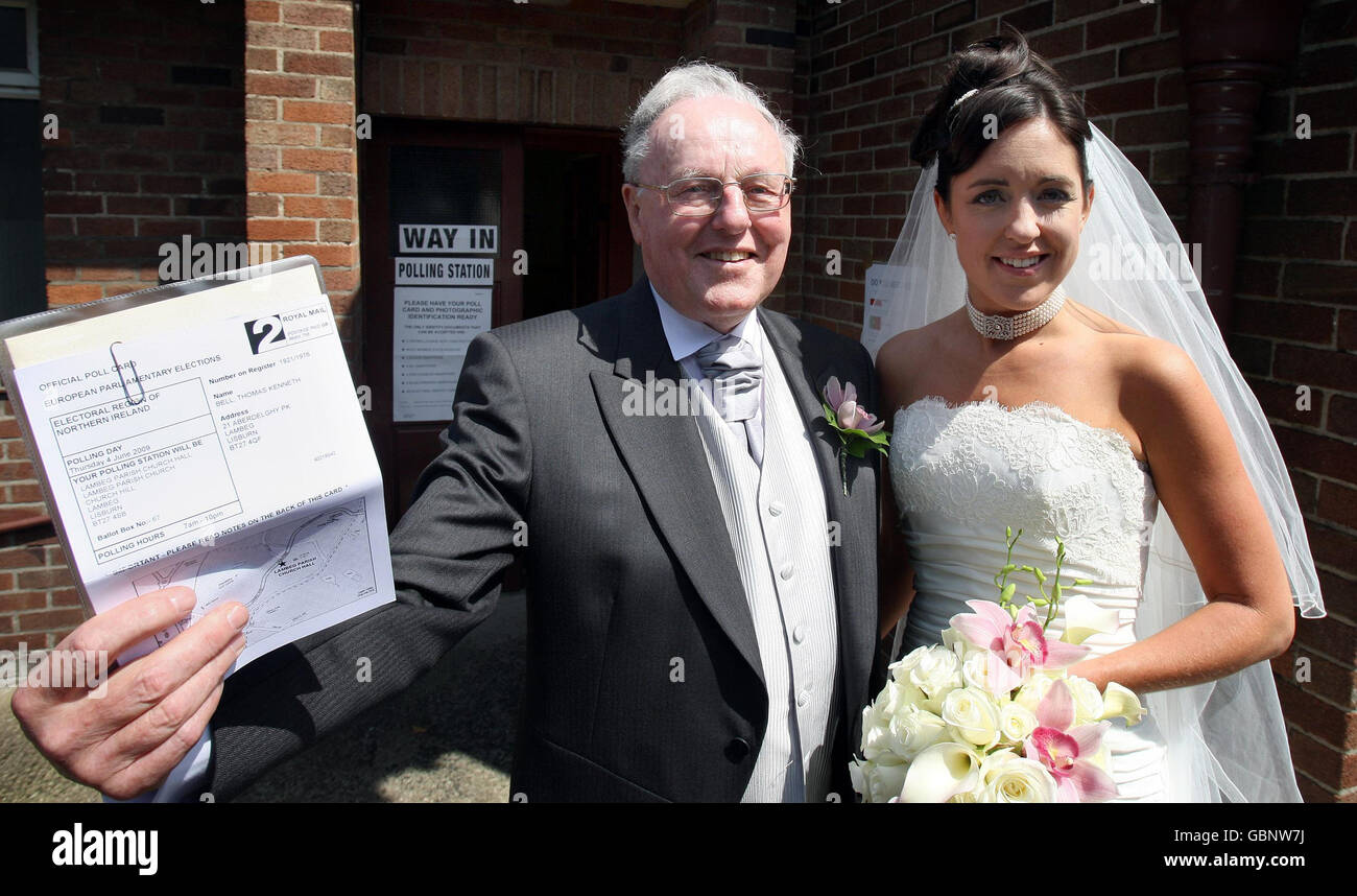 Dr Kenneth Bell, 72, with his daughter Victoria, takes time out from ...