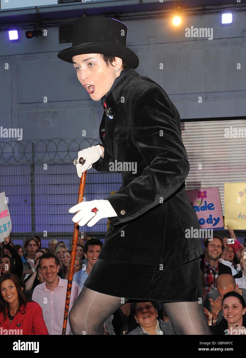Big Brother 10 - Launch Night. Angel arrives to enter the Big Brother ...