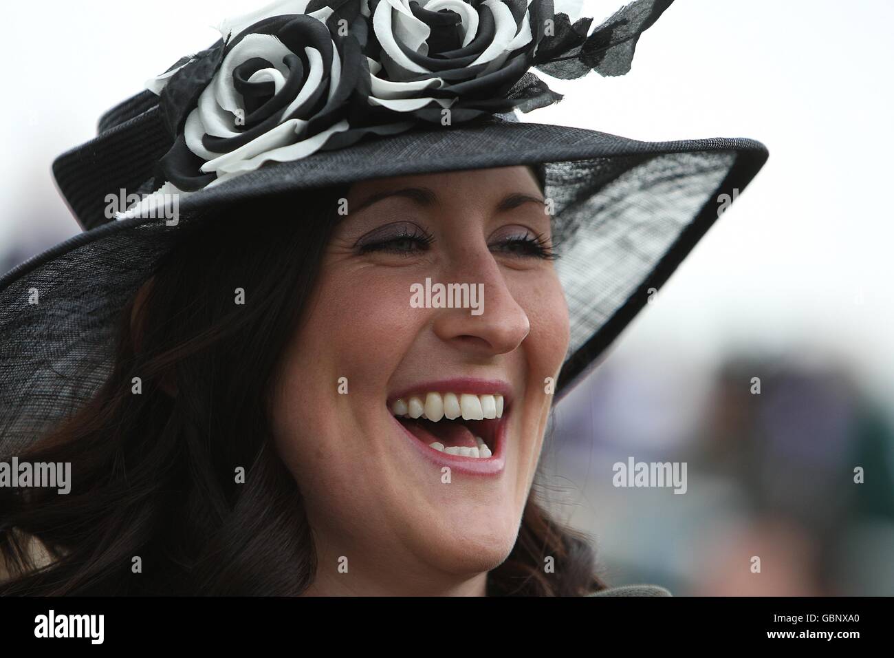 Former Apprentice candidates's Debra Barr during Derby Day at Epsom ...