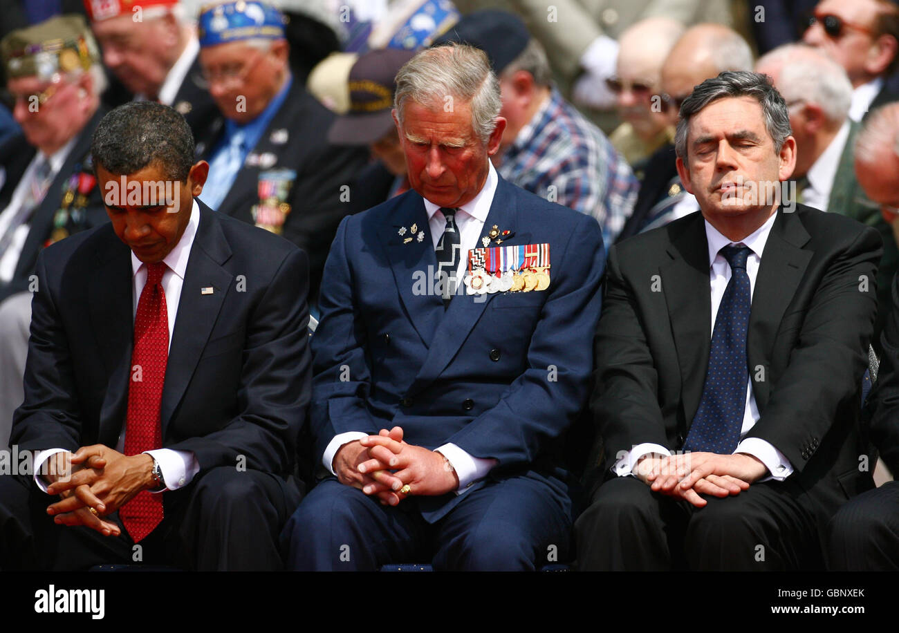 D day normandy remembrance charles hi-res stock photography and images - Alamy