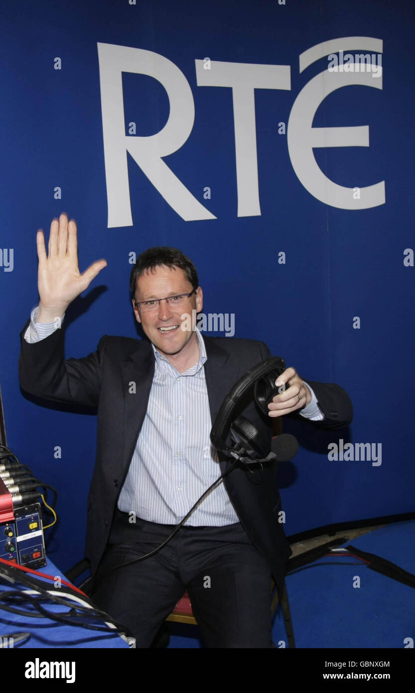 Former RTE economics editor George Lee of Fine Gael at the Dublin ...