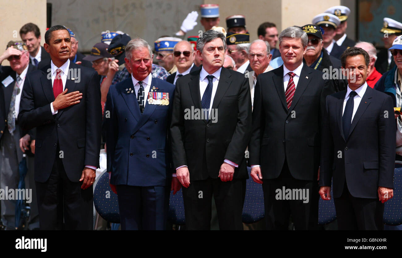 D day normandy remembrance charles hi-res stock photography and images - Alamy