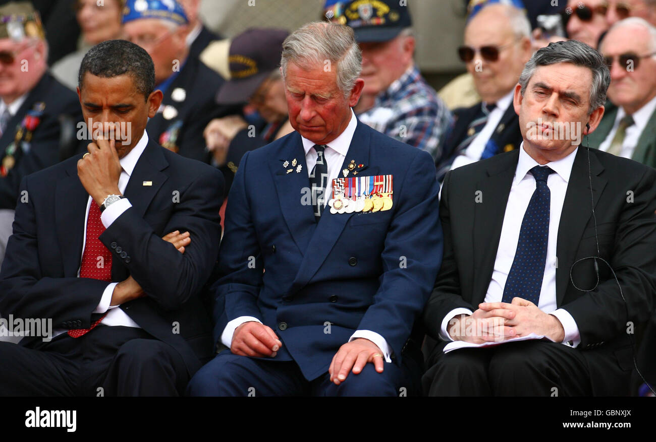 D day normandy remembrance charles hi-res stock photography and images - Alamy