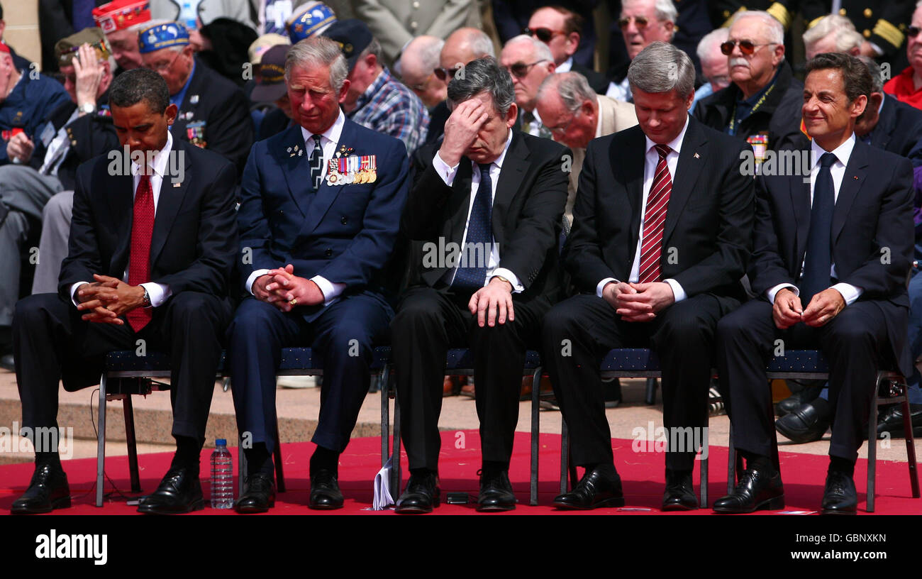 D day normandy remembrance charles hi-res stock photography and images - Alamy