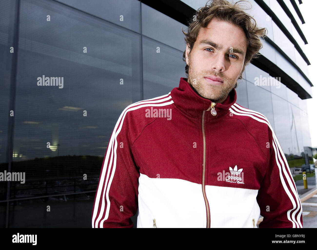 Johan Elmander Feature. Bolton's Johan Elmander Stock Photo - Alamy