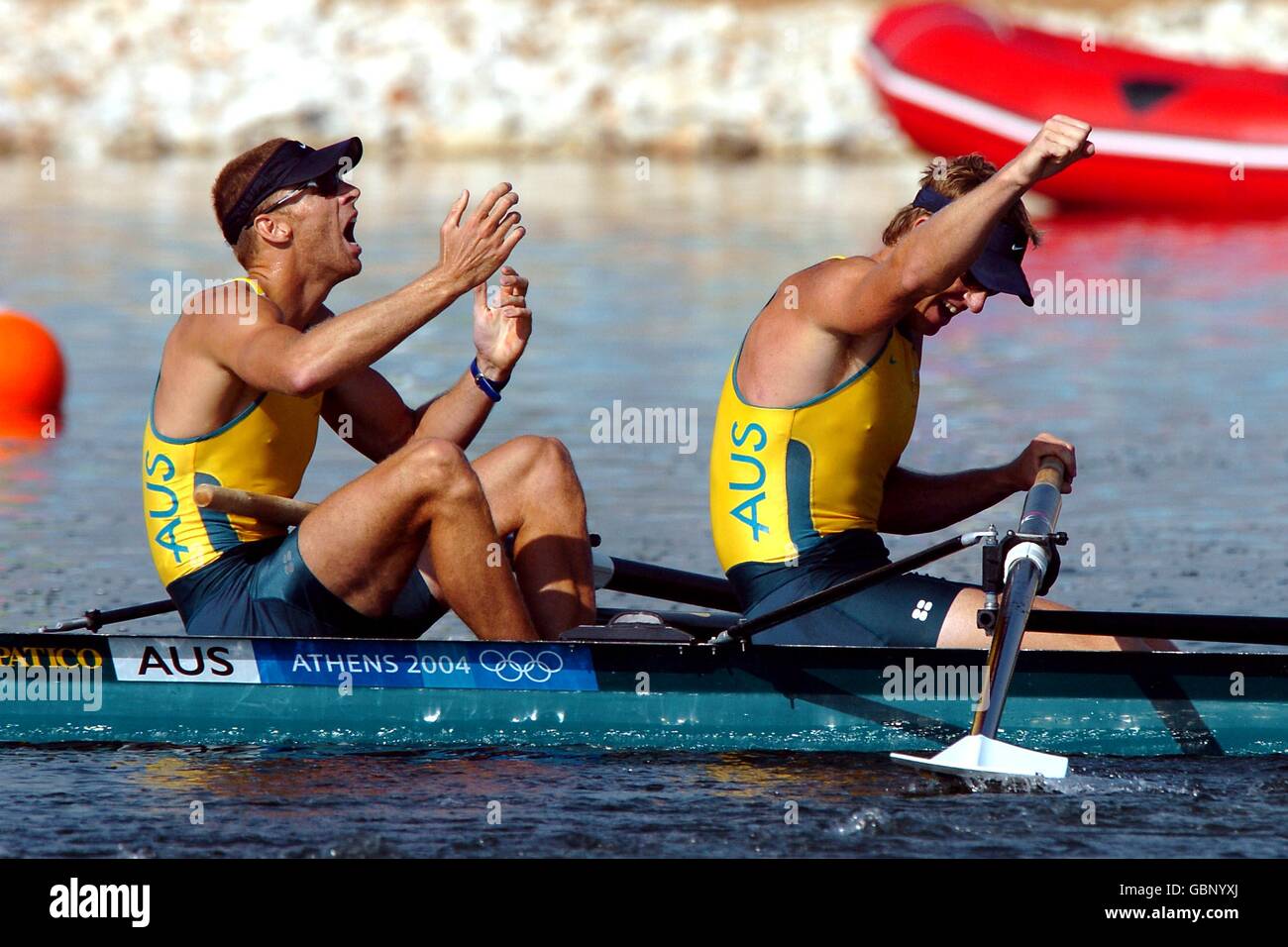 Rowing - Athens Olympic Games 2004 - Men's Pairs - Final. Australia's ...