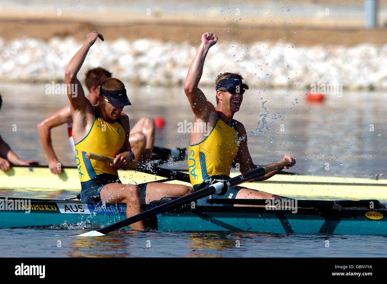 Rowing - Athens Olympic Games 2004 - Men's Pairs - Final. Australia's ...