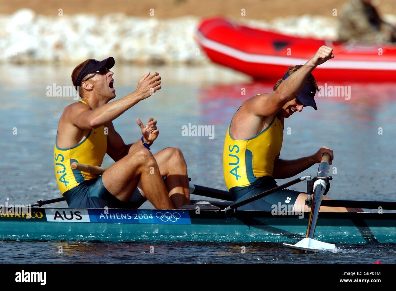 Rowing - Athens Olympic Games 2004 - Men's Pairs - Final. Australia's ...